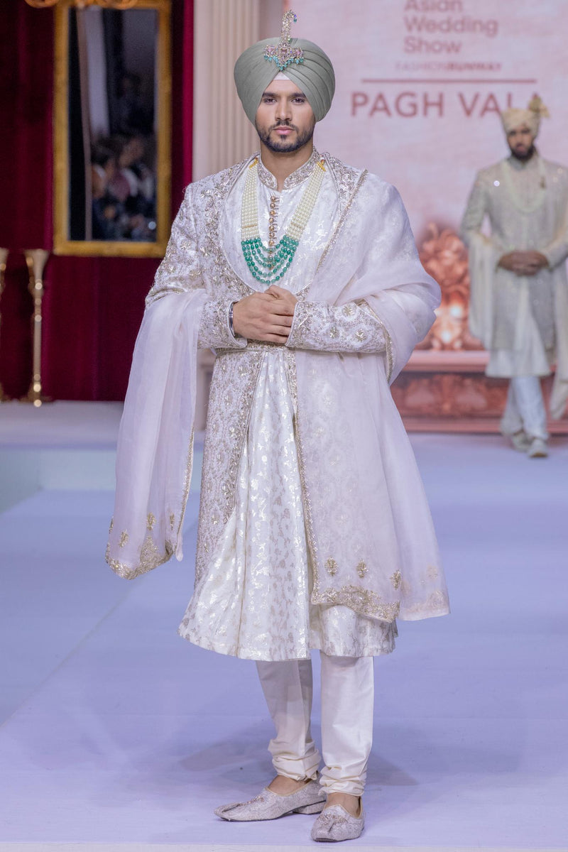 Shervani / Baana Style Sunrise Gold – Pagh Vala