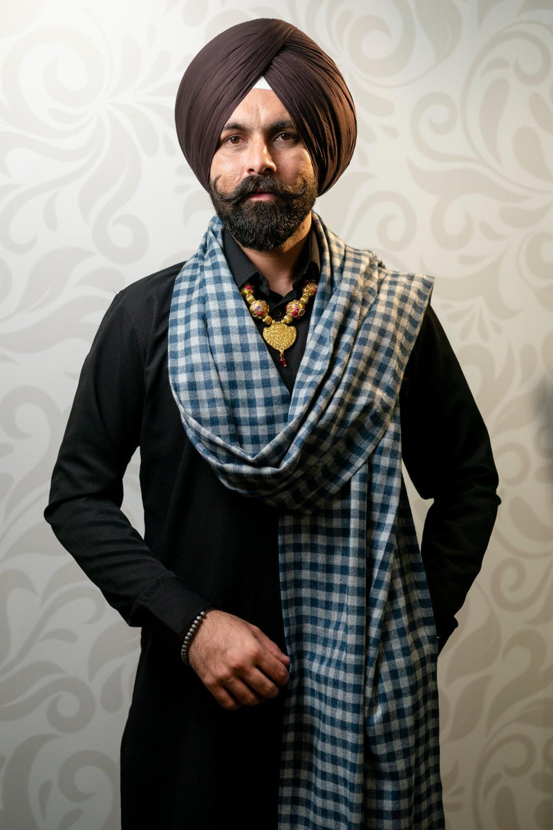 Chequered Shawl – Pagh Vala